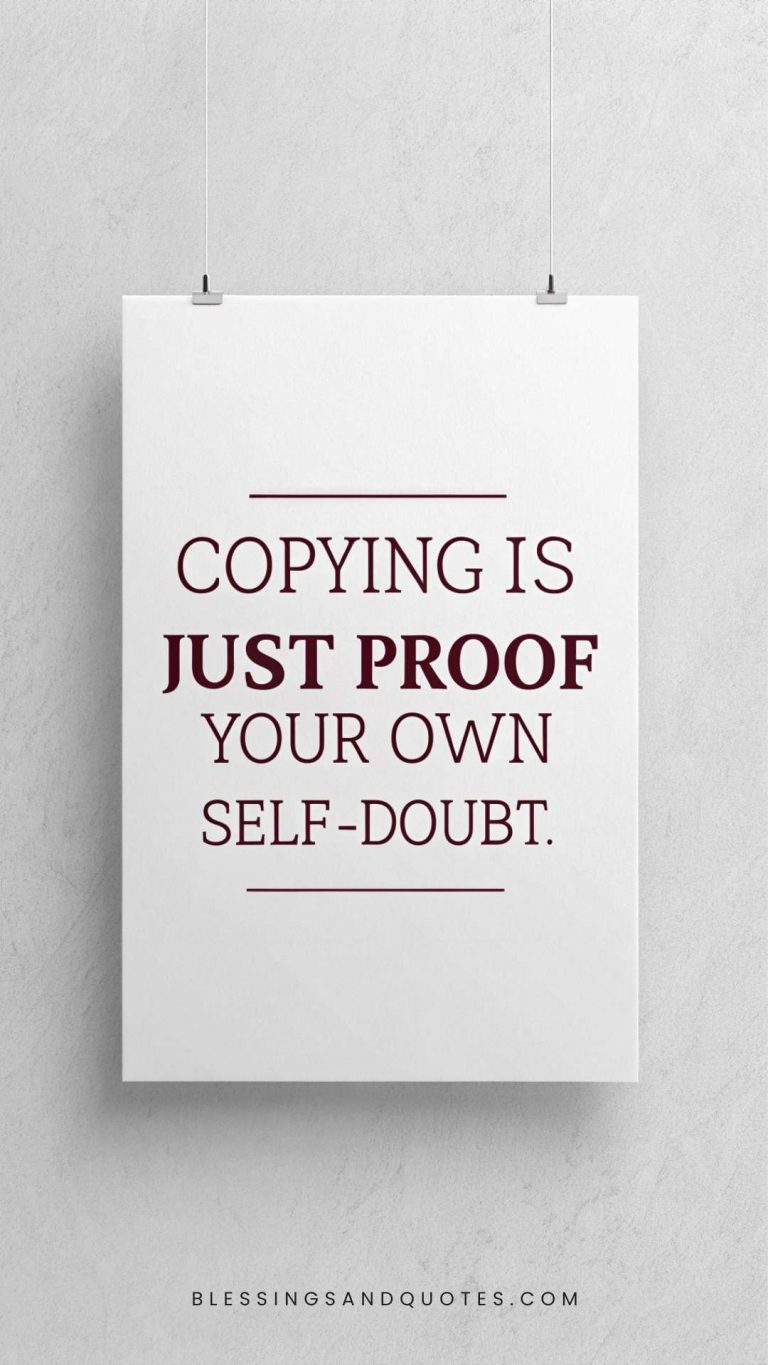 Quotes for Copycats: Perfect Words When People Copy You