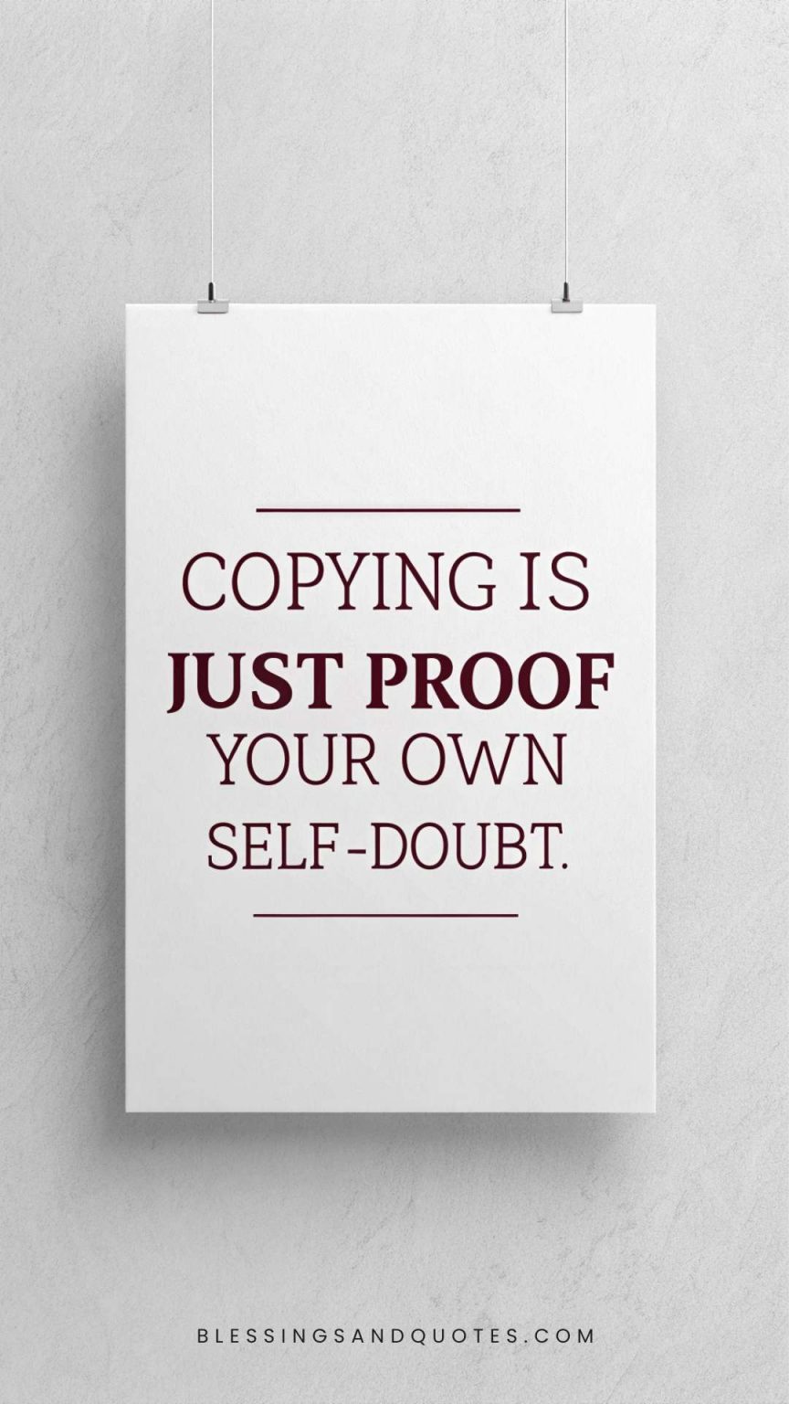 Quotes for Copycats: Perfect Words When People Copy You