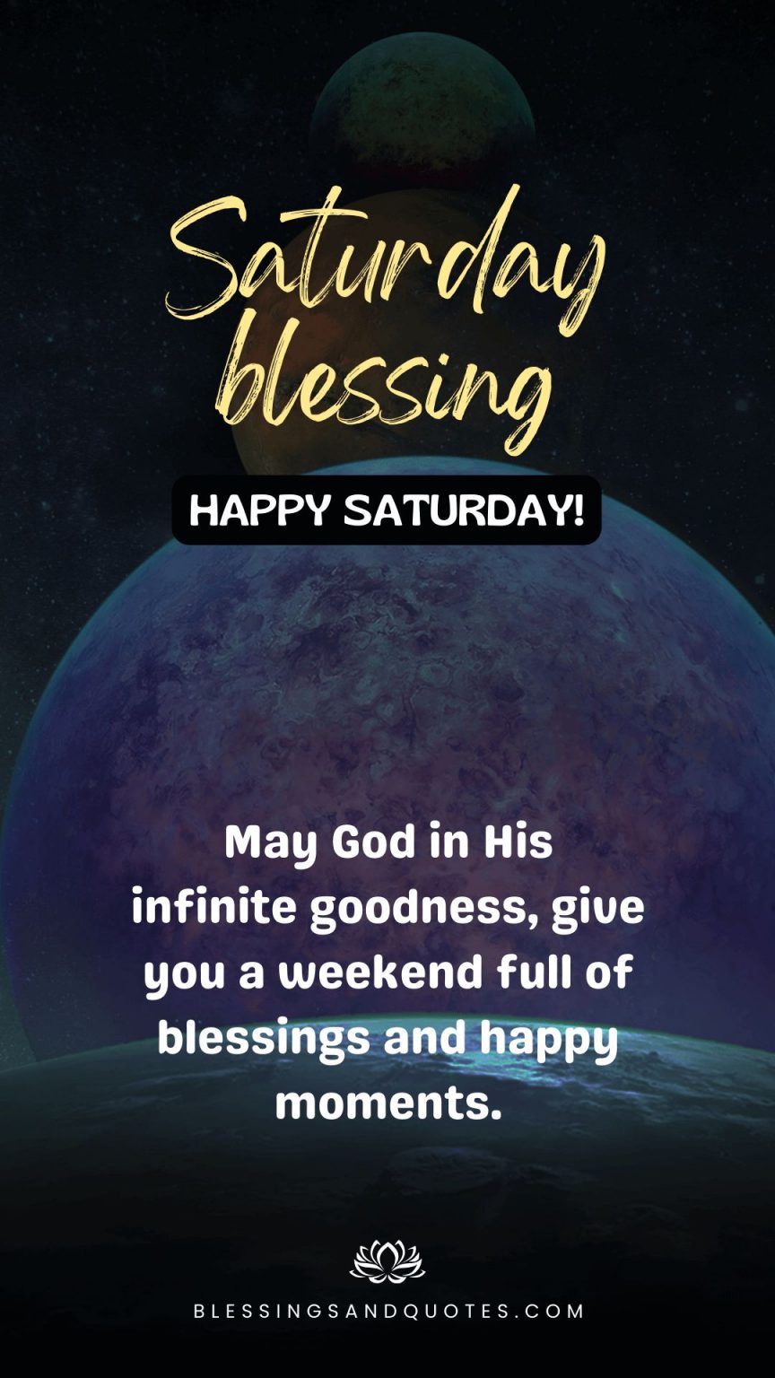 Beautiful Saturday Blessings Images to Inspire Your Weekend