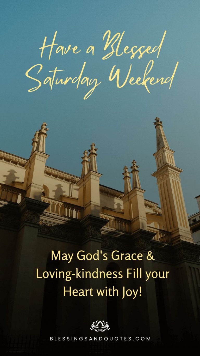 Beautiful Saturday Blessings Images to Inspire Your Weekend