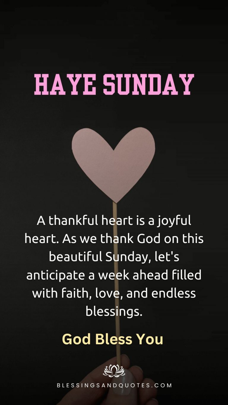 Sunday Blessings Images and Quotes to Uplift Your Heart