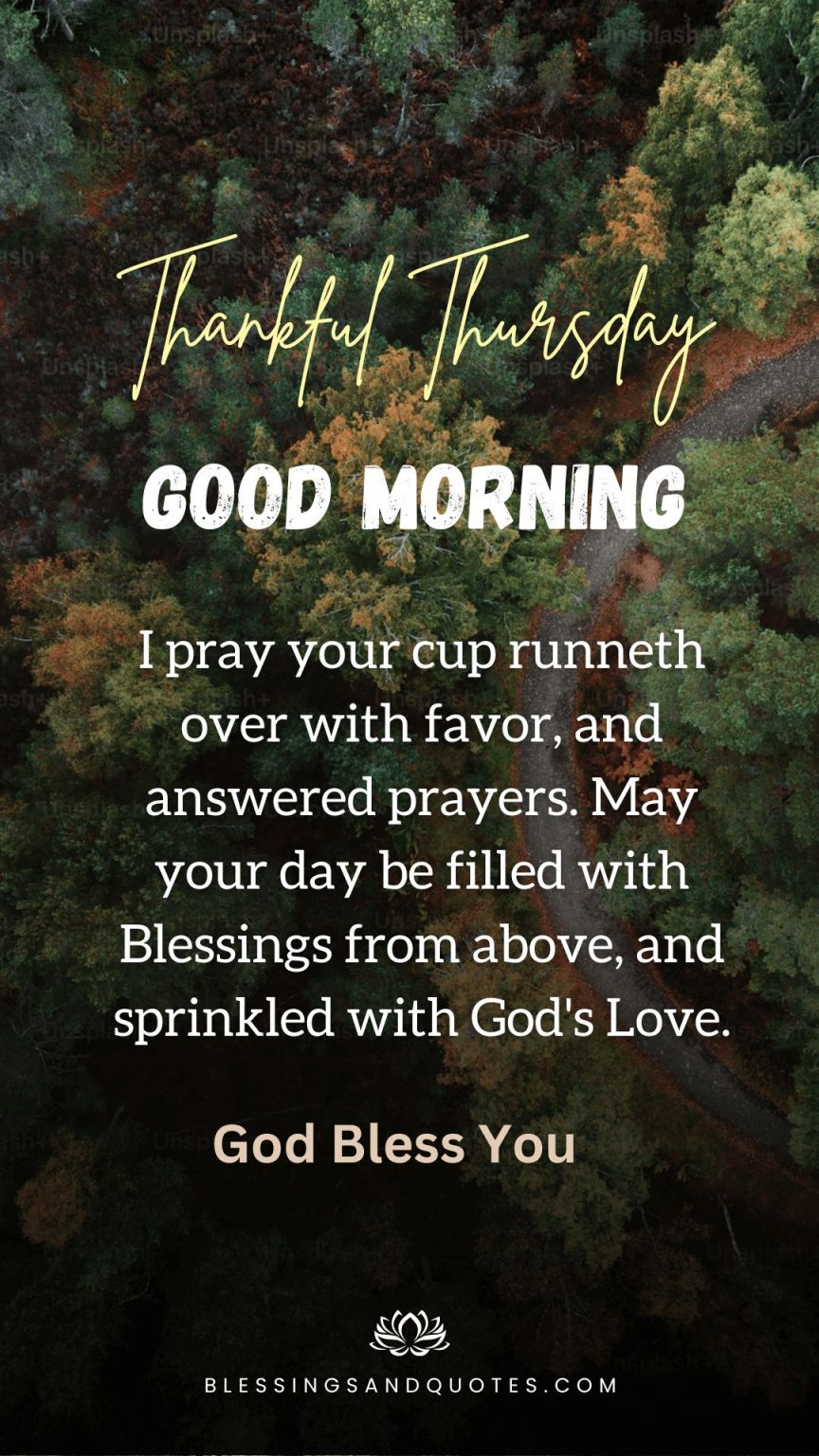 Free Thursday Blessings Images for Peace and Positivity
