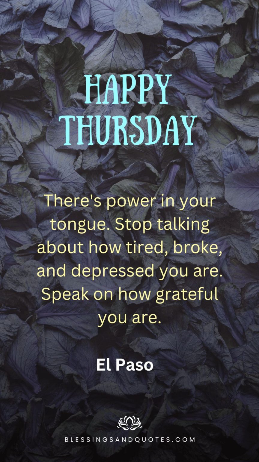 Free Thursday Blessings Images for Peace and Positivity