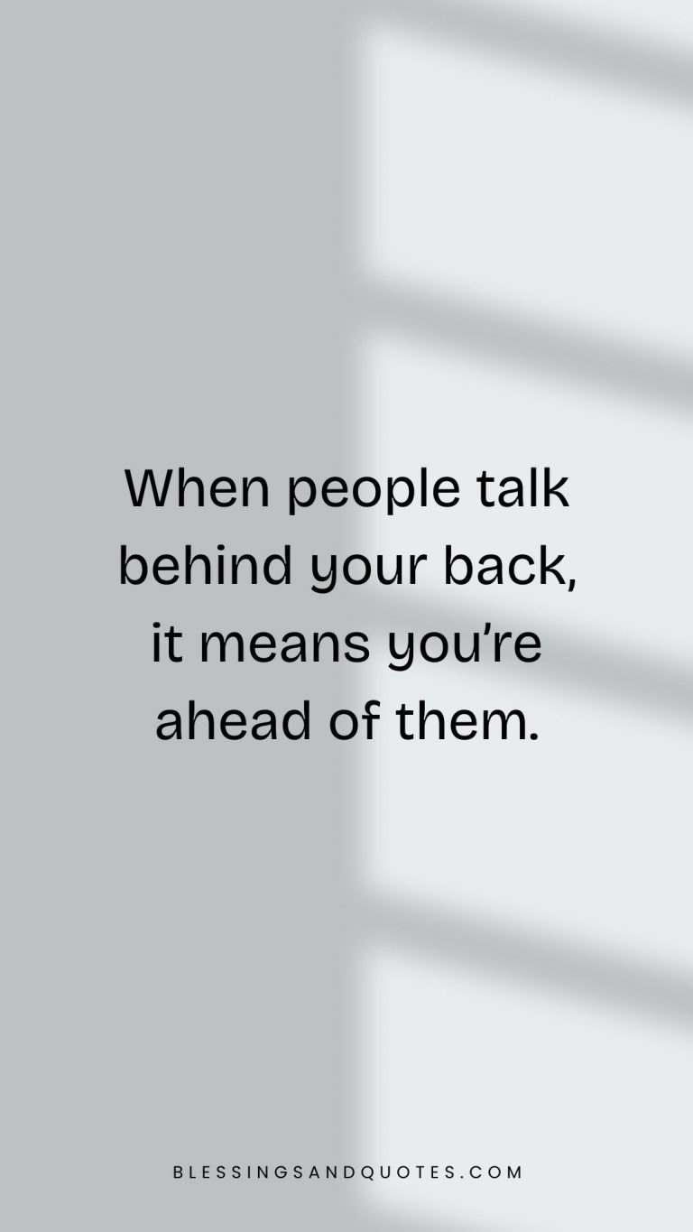 50+ Quotes for When People Talk Behind Your Back